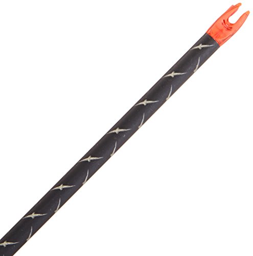 Easton 12 - Pk Full Metal Jacket N - Fused Carbon Shafts Gun Metal Black Finish, 340