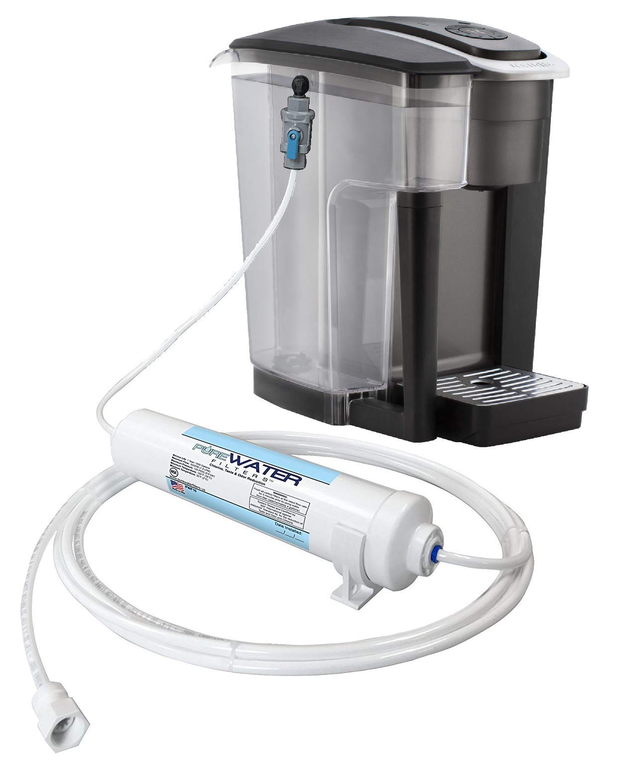 Filtered Water Refill Do-It-Yourself Kit, For Non-Commercial Keurig Coffee Brewers by PureWater Filters