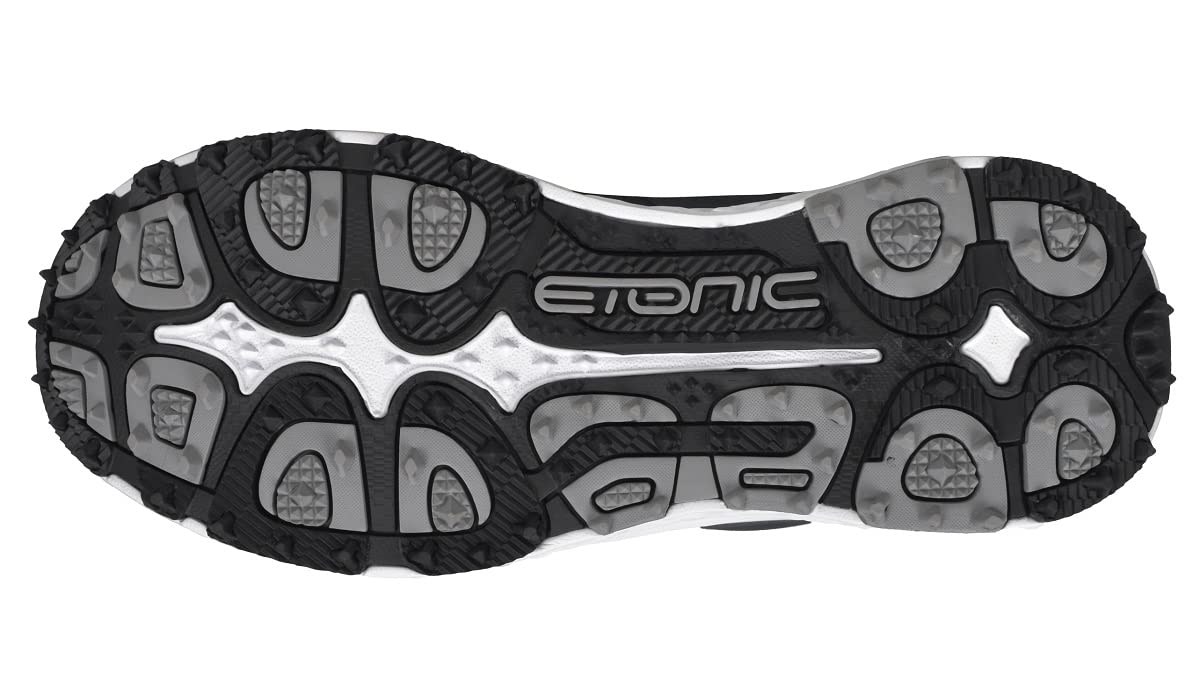 Etonic Golf Difference 2.0 Spikeless Shoes Black/Gray Size 10 Wide