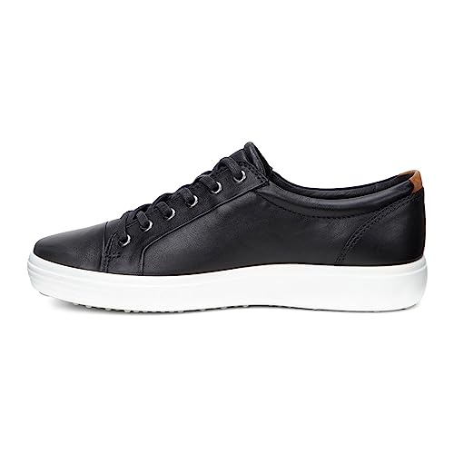 ECCO Men's Soft 7 Sneaker, Black, 11-11.5
