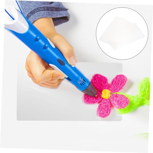 NAMOARLY 10pcs 3D Printing Copy Board 3D Printing Pen Pen Drawing Tool 3D Pen Drawing Mat Painting Mat 3D Drawing Paper Models Drawing Model