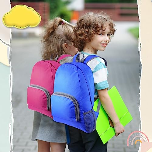 Silkfly 50 Pcs 17 Inch School Backpack for Kids Classic Durable Lightweight Bookbag Book Bag School Supplies with Adjustable Padded Shoulder Straps and Front Pocket for Girls Boys