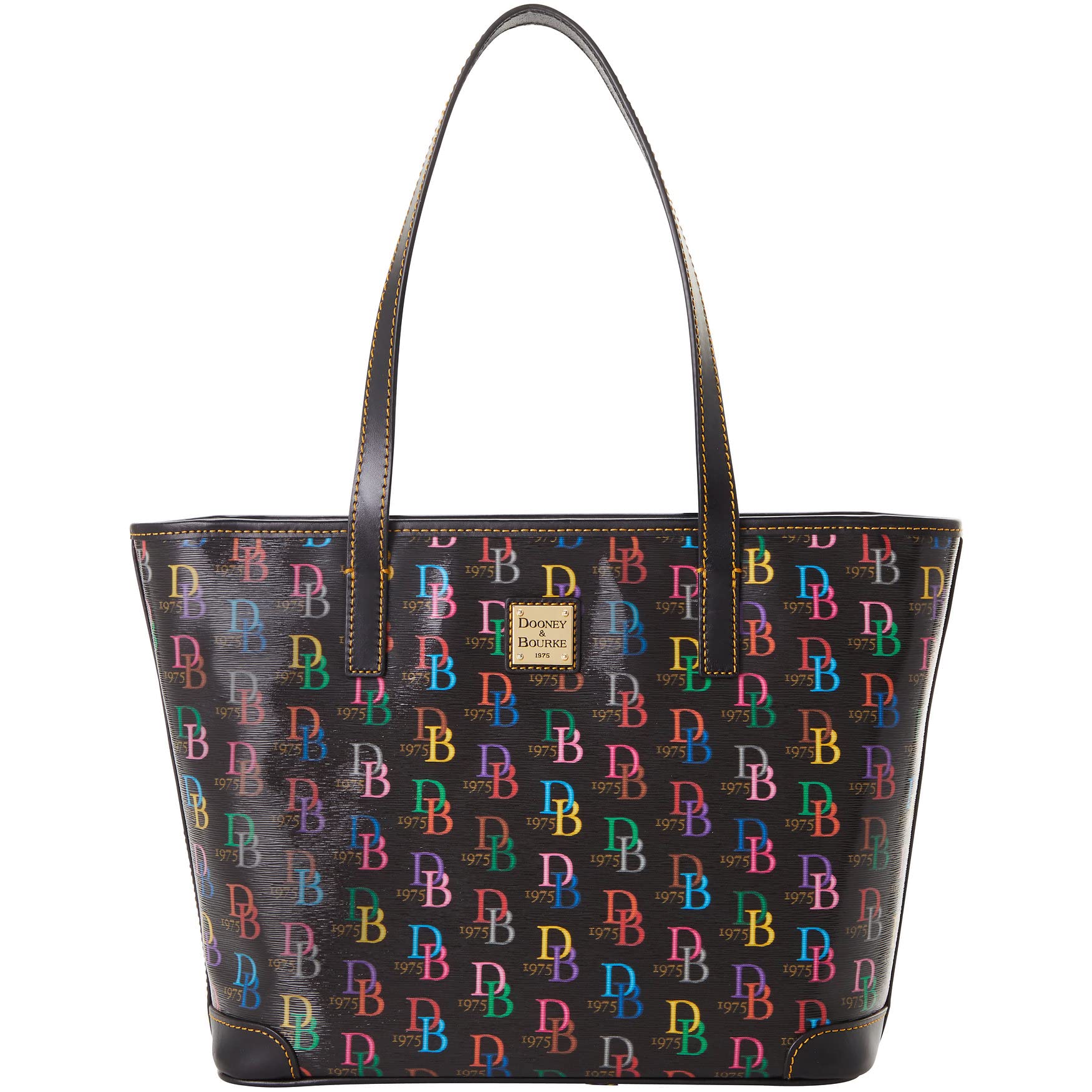 Dooney & Bourke Handbag, Db75 Multi Charleston Shopper Tote - Black