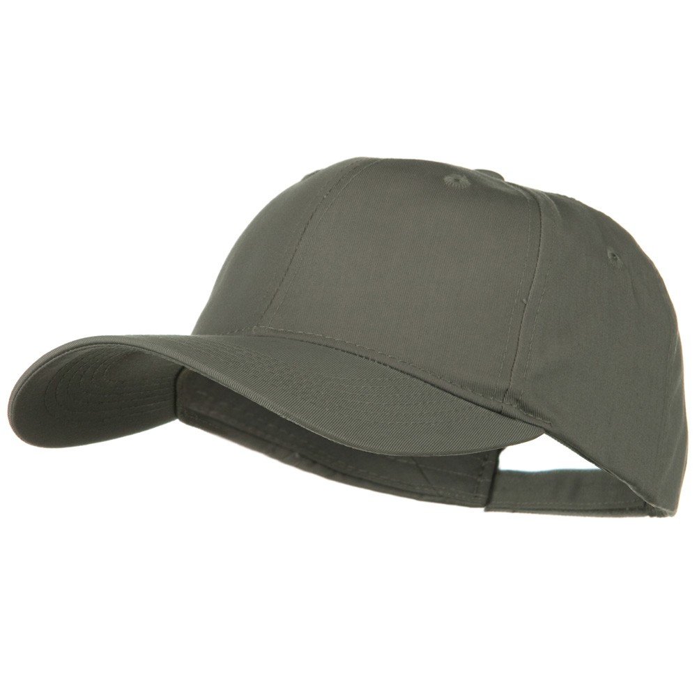 e4Hats.com New Big Size High Profile Twill Cap - Grey OSFM