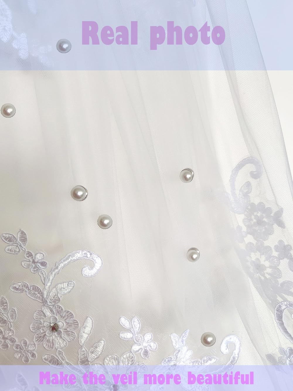 JEWSUN Bridal veil Wedding Veil Weights Magnetic Double Sided Artificial Pearls (White round pearl silver button, 12)