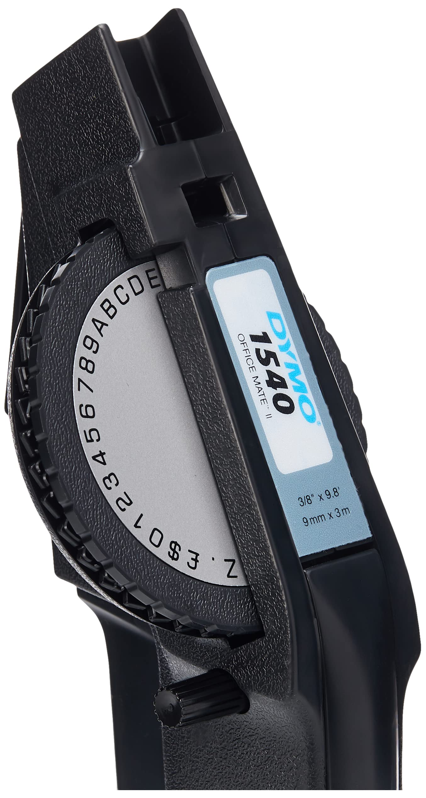 DYMO Office Mate II Embossing Label Maker (154000),Black (Renewed)