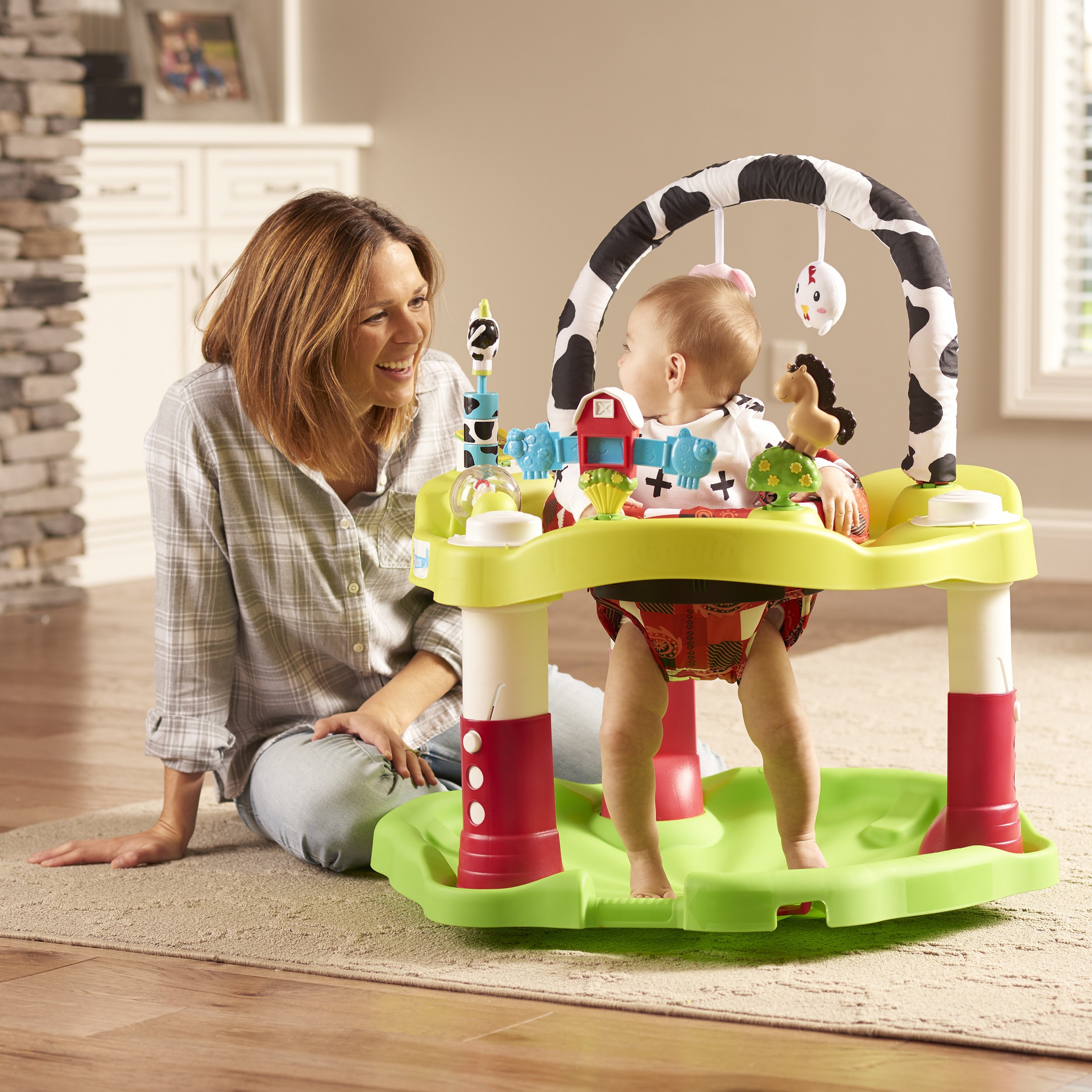 ExerSaucer Activity Center, Mega Playful Pastures