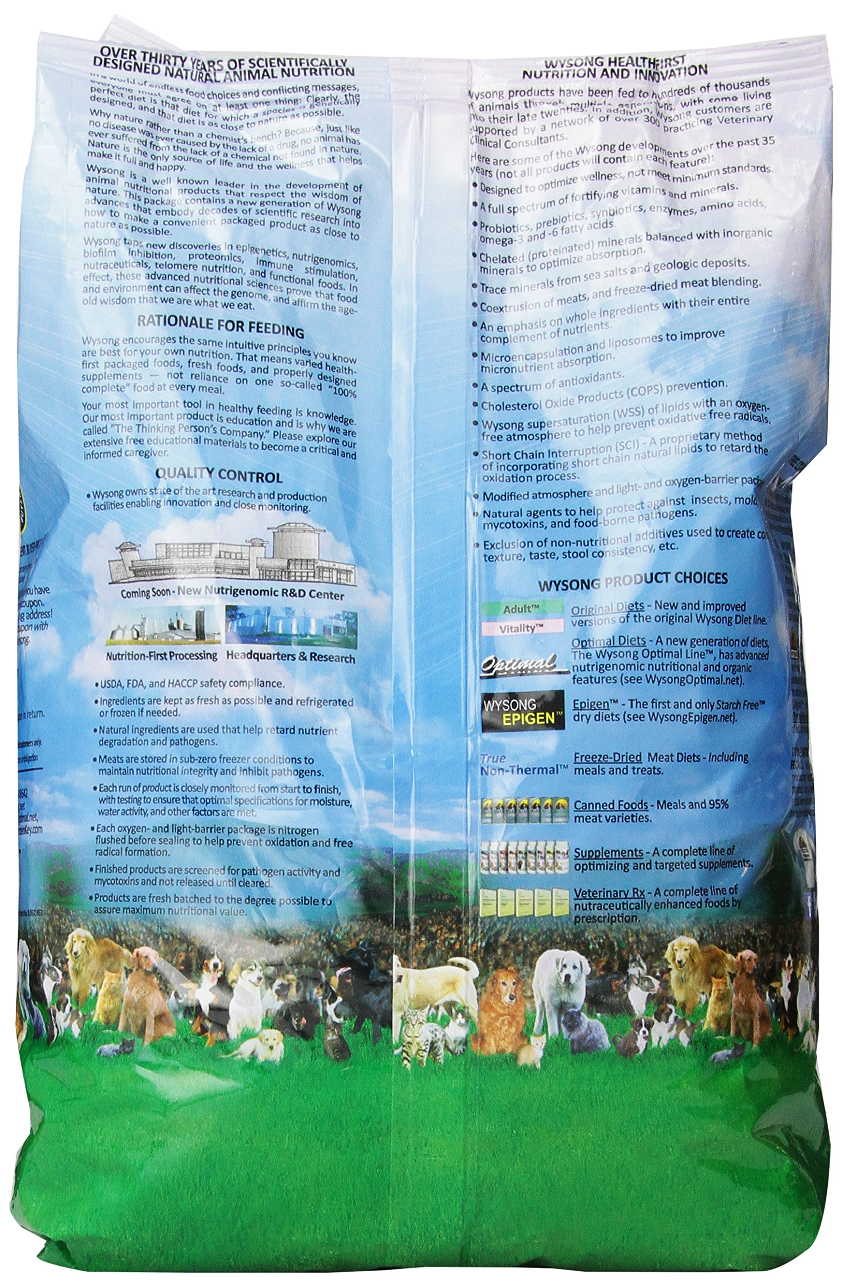 Wysong Adult Canine Formula Dry Diet Dog Food, 5 lb