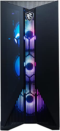 MSI Aegis RS 12TF-253US Gaming & Entertainment Desktop PC (Intel i9-12900KF 16-Core, 64GB DDR5 4800MHz RAM, 2x4TB PCIe SSD RAID 1 (4TB), GeForce RTX 3080 Ti, Win 11 Home) Refurbished (Renewed)