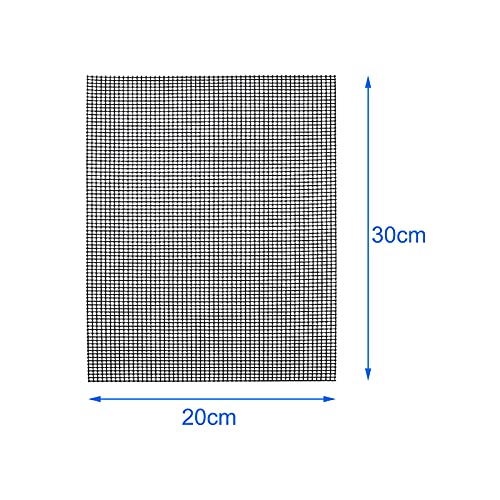 IDGGDI Flower Pot Hole Mesh Pad, 5PCS 11.8"x7.9" Bonsai Pot Bottom Grid Mat Mesh Garden's Drainage Mesh Hole Screens Mesh Pots Prevent Soil Loss Breathable Gasket