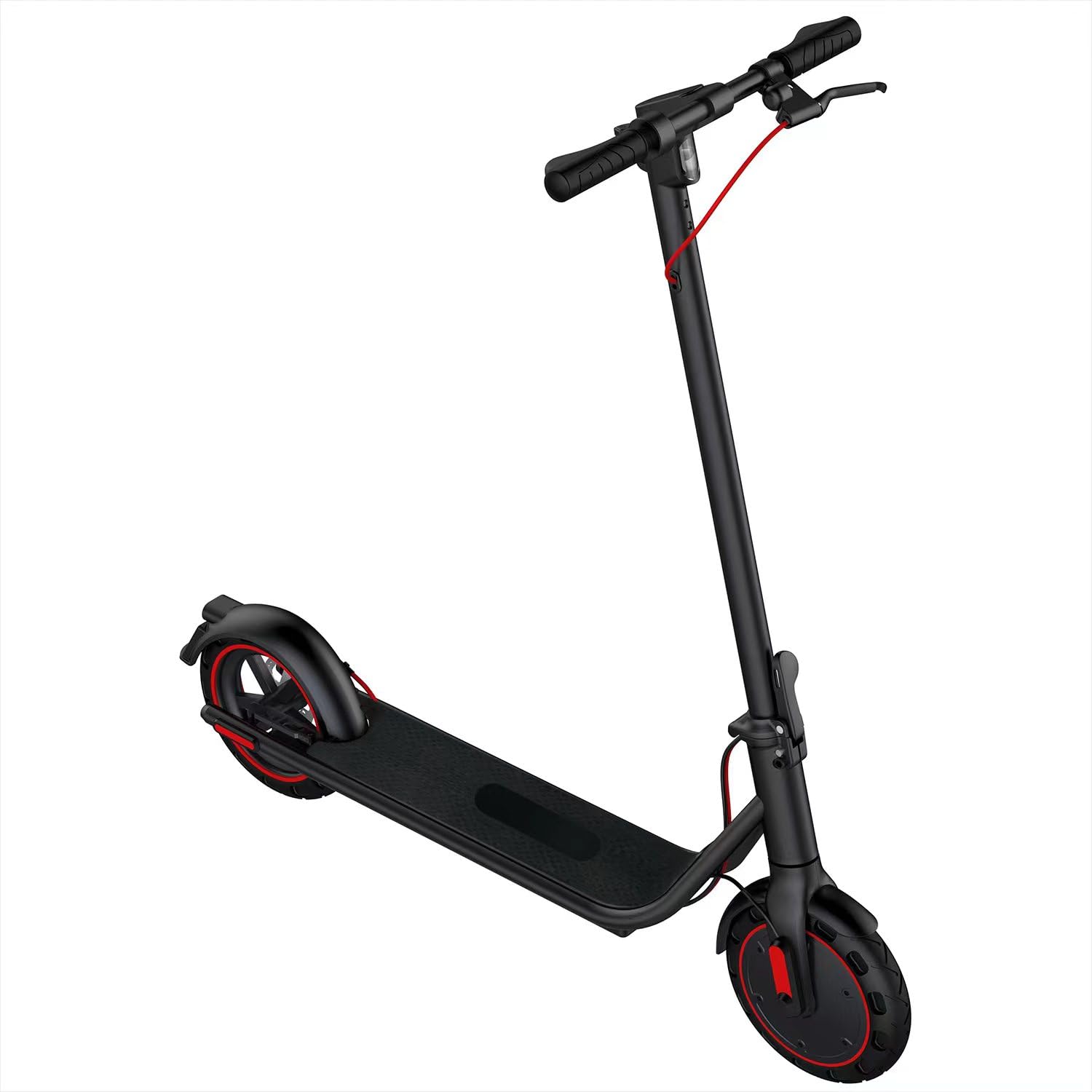 Electric Scooter Upgraded 350W Motor 8.5" Solid Tires Up to 17 Miles Long Range for Adults-19 Mph Max Speed,Smart APP,Dual Brake System,Foldable Commuter E Scooter