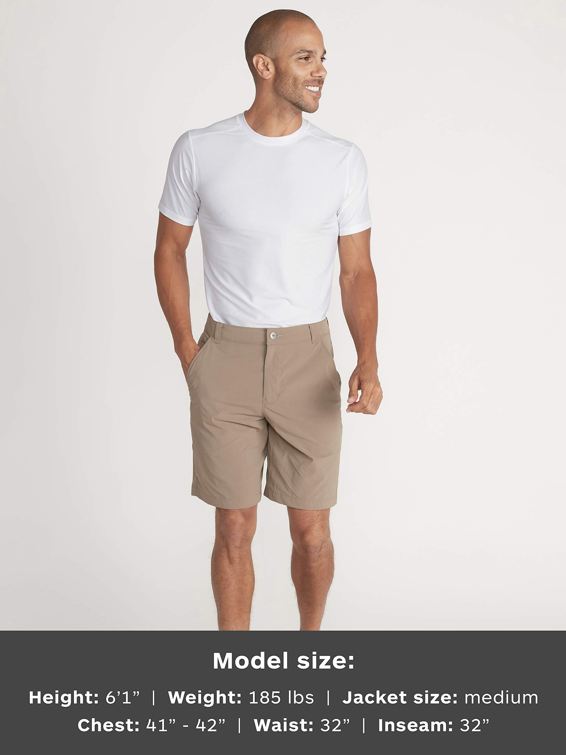 ExOfficio Men's Nomad Short, Tawny, 32