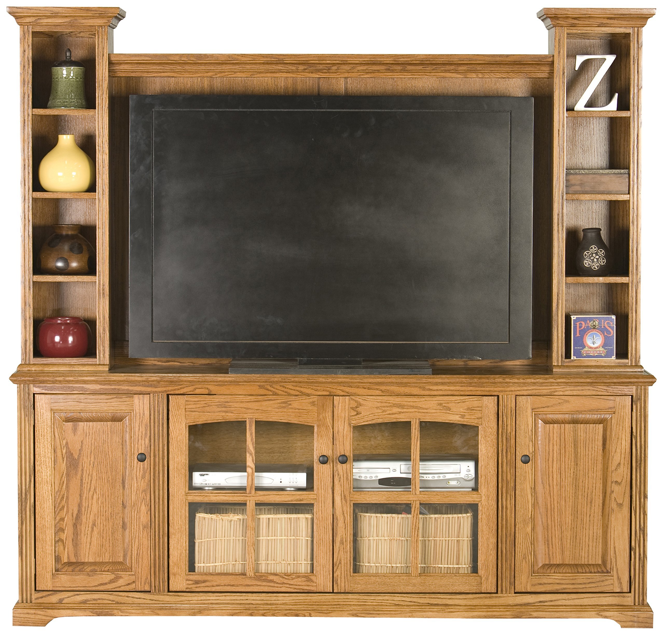 Eagle Thin Entertainment Console, 66", Antique Black Finish