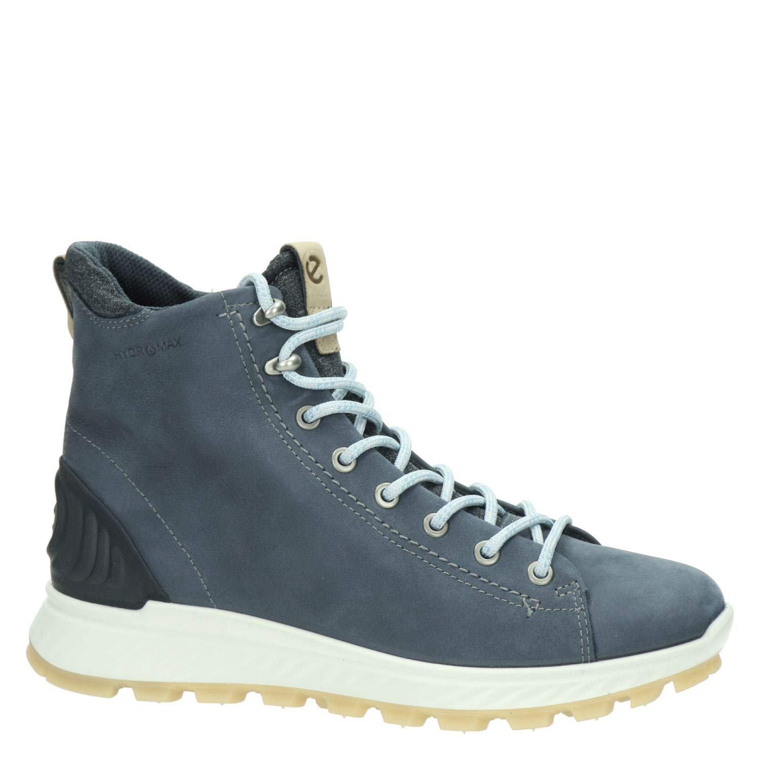 ECCO womens Exostrike High Hydromax Water-resistant Hiking Shoe, Wild Dove, 10-10.5 US