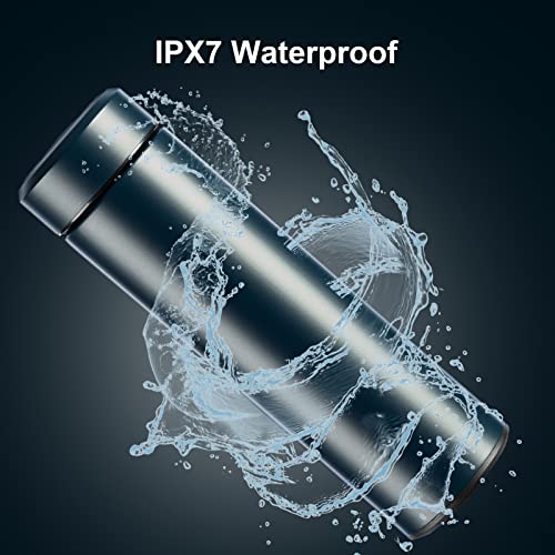 PARACITY Insulated Water Bottle,17 oz Stainless Steel Thermos, Double Wall Vacuum Simple Modern Water Bottle, Metal Water Bottle Keeps Hot for 12 Hrs, Cold for 24 Hrs, for Coffee, Drinks