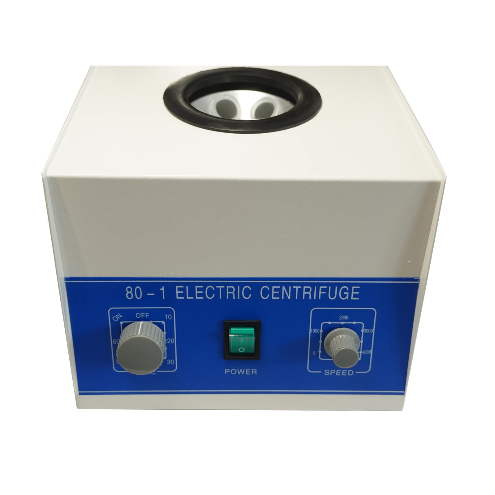 Soiiw Electric Lab Benchtop Centrifuge Machine,Low-Speed 4000rpm Speed Control Centrifuge Machine 6 Tubes x 20ml with Timer 0-60min