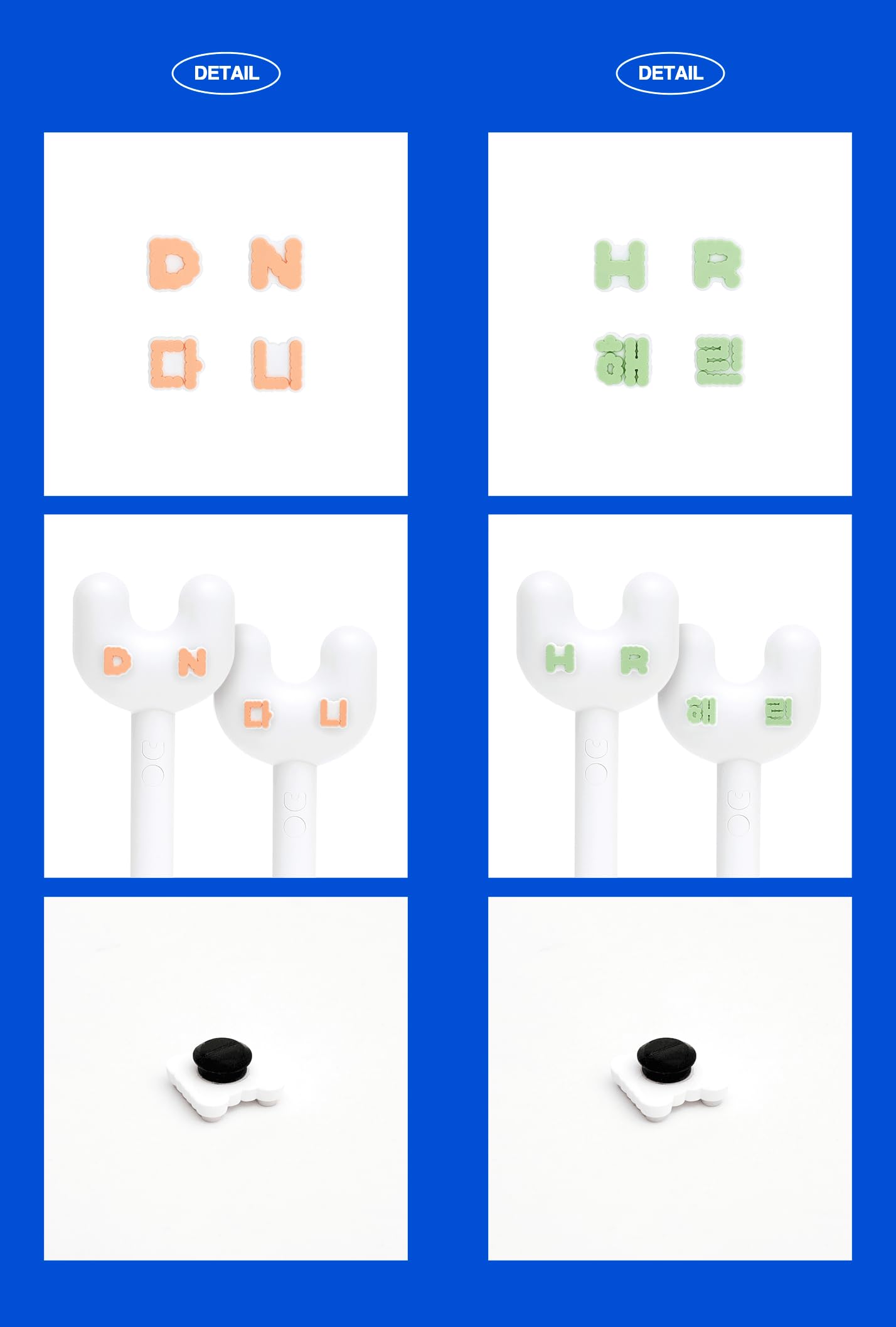 Dreamus NEWJEANS - Official Light Stick Album, Heart & Star Ver.