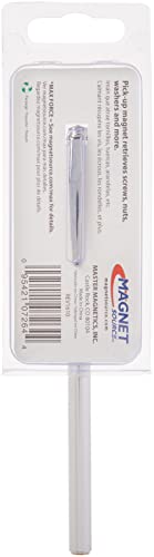 Master Magnetics 07264 Pocket Magnetic Pick-Up Tool, Ferrous Tester Magnet, 5.75" Length, 2 lb Hold