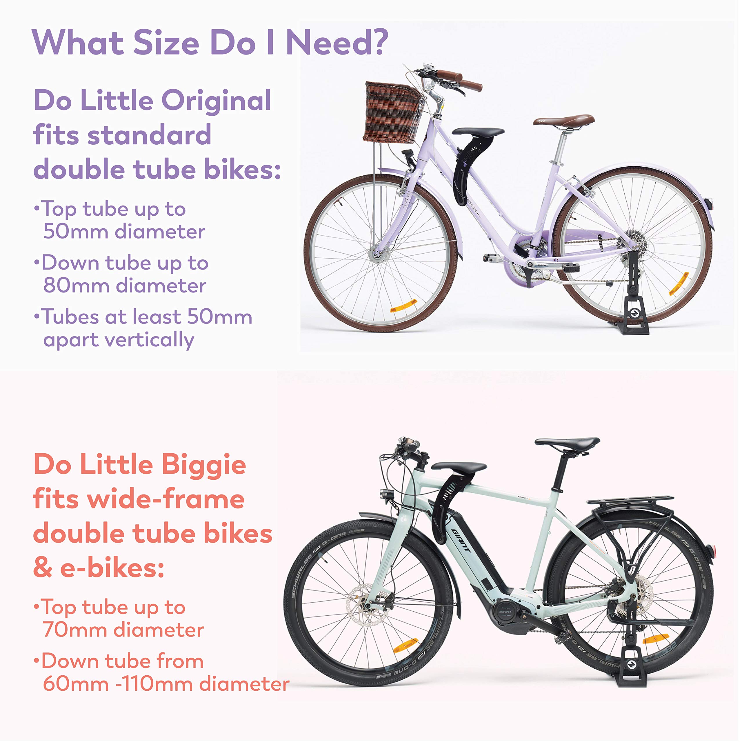 DO LITTLE Front-Mounted Kids Bike Seat for Active Riding, Biggie (Fits Large Frames & eBikes)