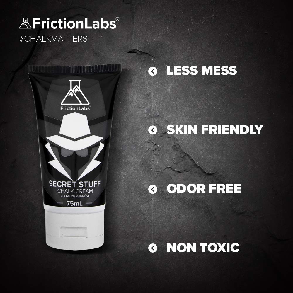 Friction Labs Secret Stuff 2-in-1 Bundle - Perform Better with The Right Chalk for Any Scenario, Humid & Dry Conditions - Liquid Chalk for Gymnastics, Rock Climbing, Lifting