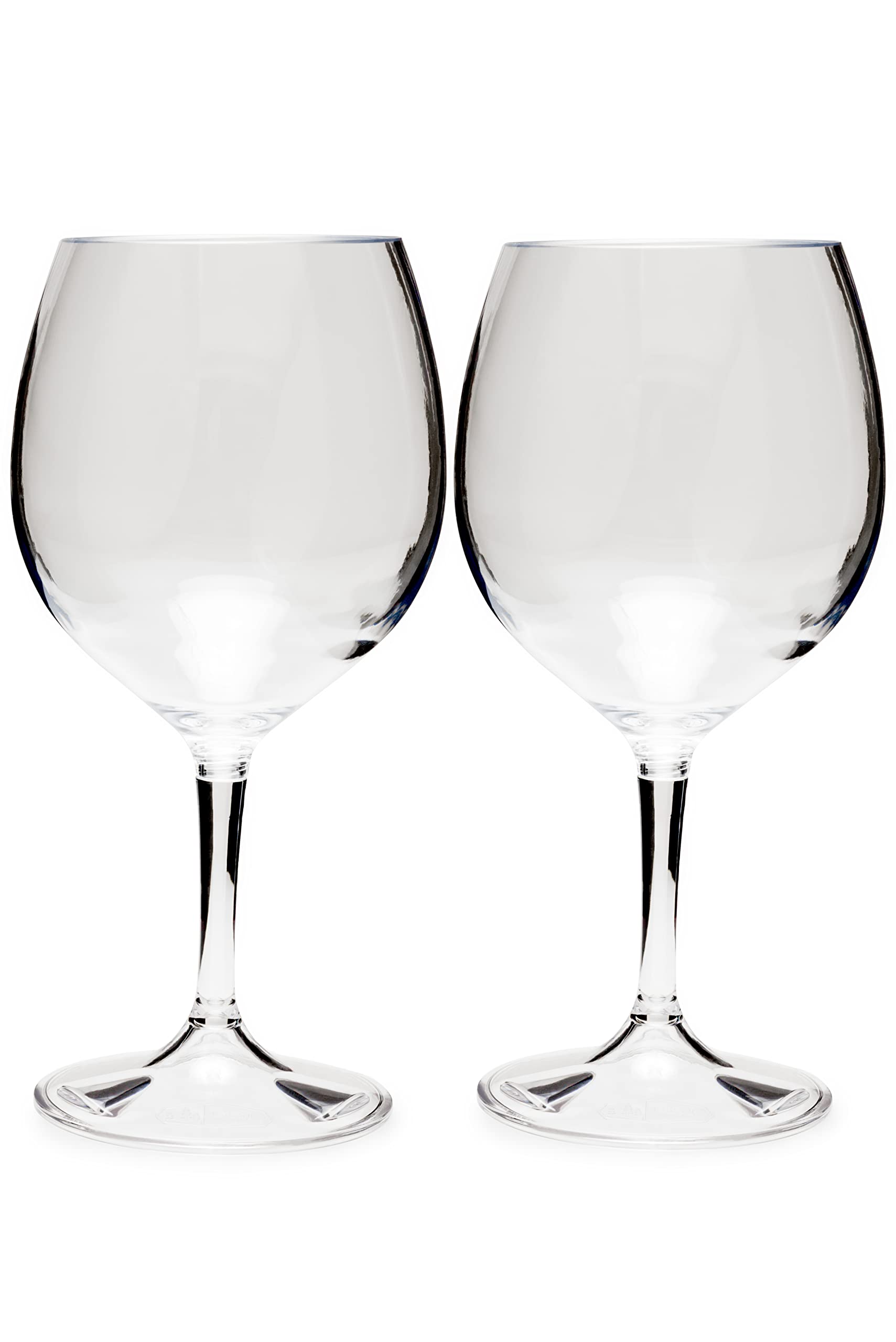 GSI Outdoors Nesting Red Wine Glass Set for Compact Storage and Comfortable Drinking, 15 fl. oz., 79312