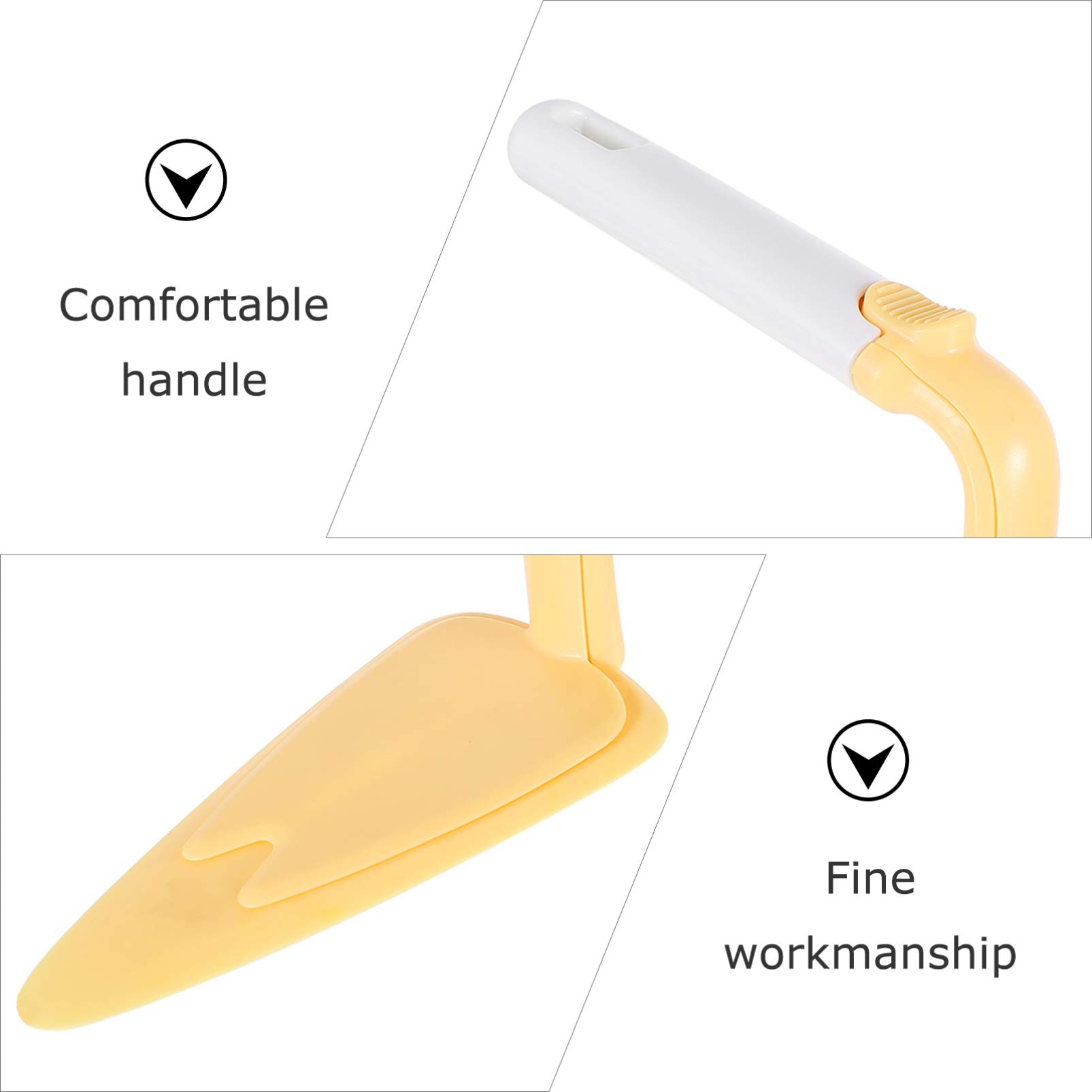 Hemoton Pie Server Cake Cutter Dessert Slicer Spatula Pizza Shovel Dough Pastry Scraper for Pizza Food Tart Cheese Home Restaurant