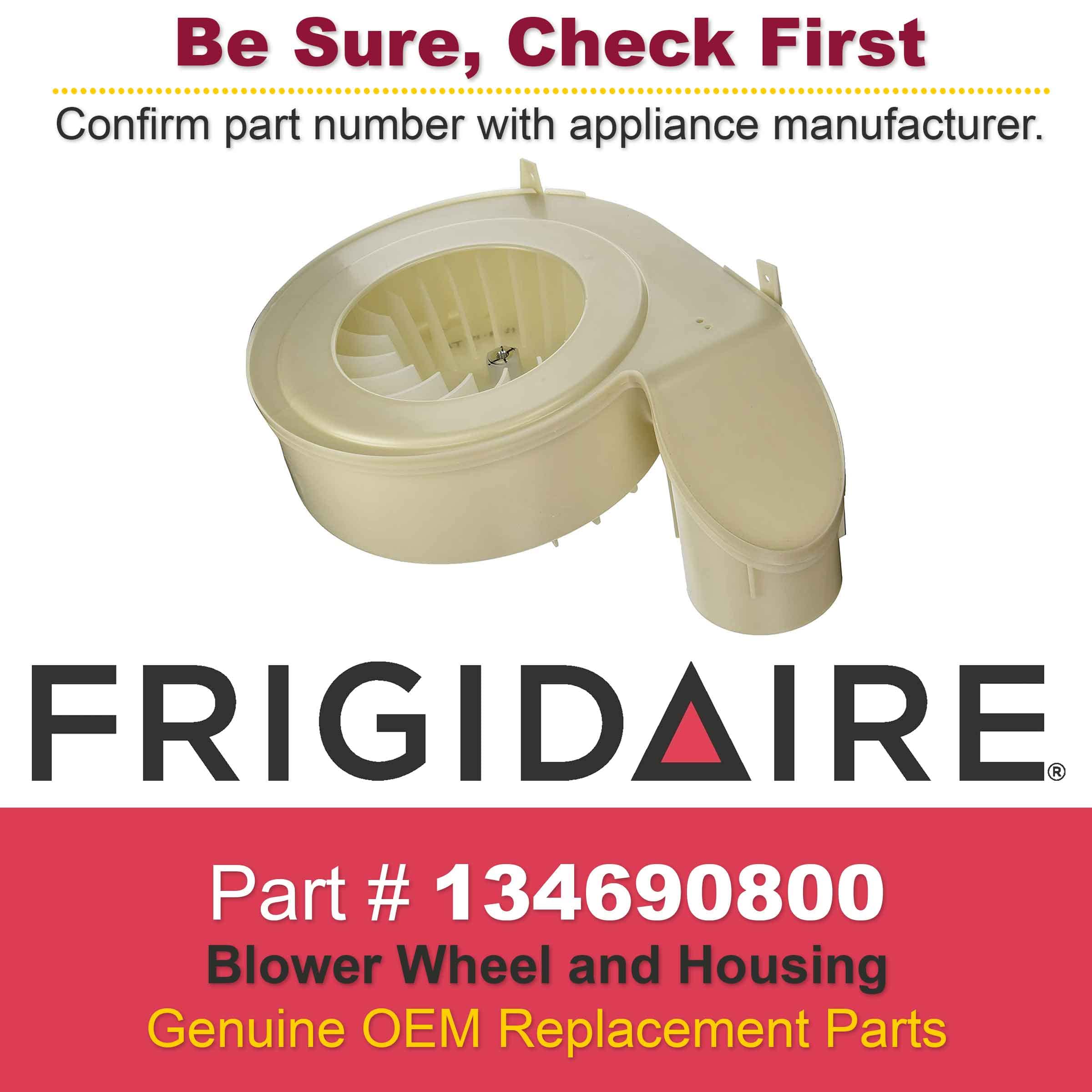 Electrolux 134690800 Frigidaire Blower Assembly, White