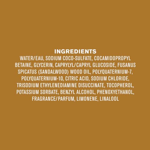 Every Man Jack Body Wash, Sandalwood 33.8-ounce Moisturizing