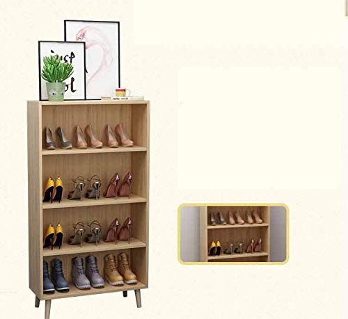 N/A Simple Shoe Rack, Simple Multi-Layer Assembly, Economical Household Storage Shoe Cabinet, Multifunctional Shoe Rack, Space Saving (Color : E, Size : Small)