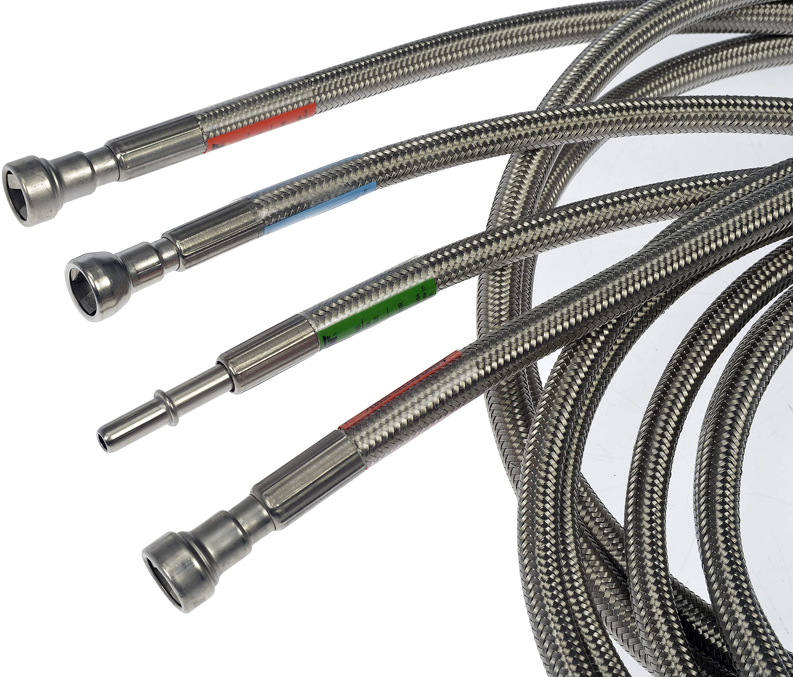 Dorman 819-840 Flexible Stainless Steel Braided Fuel Line Compatible with Select Chevrolet / GMC Models (OE FIX)