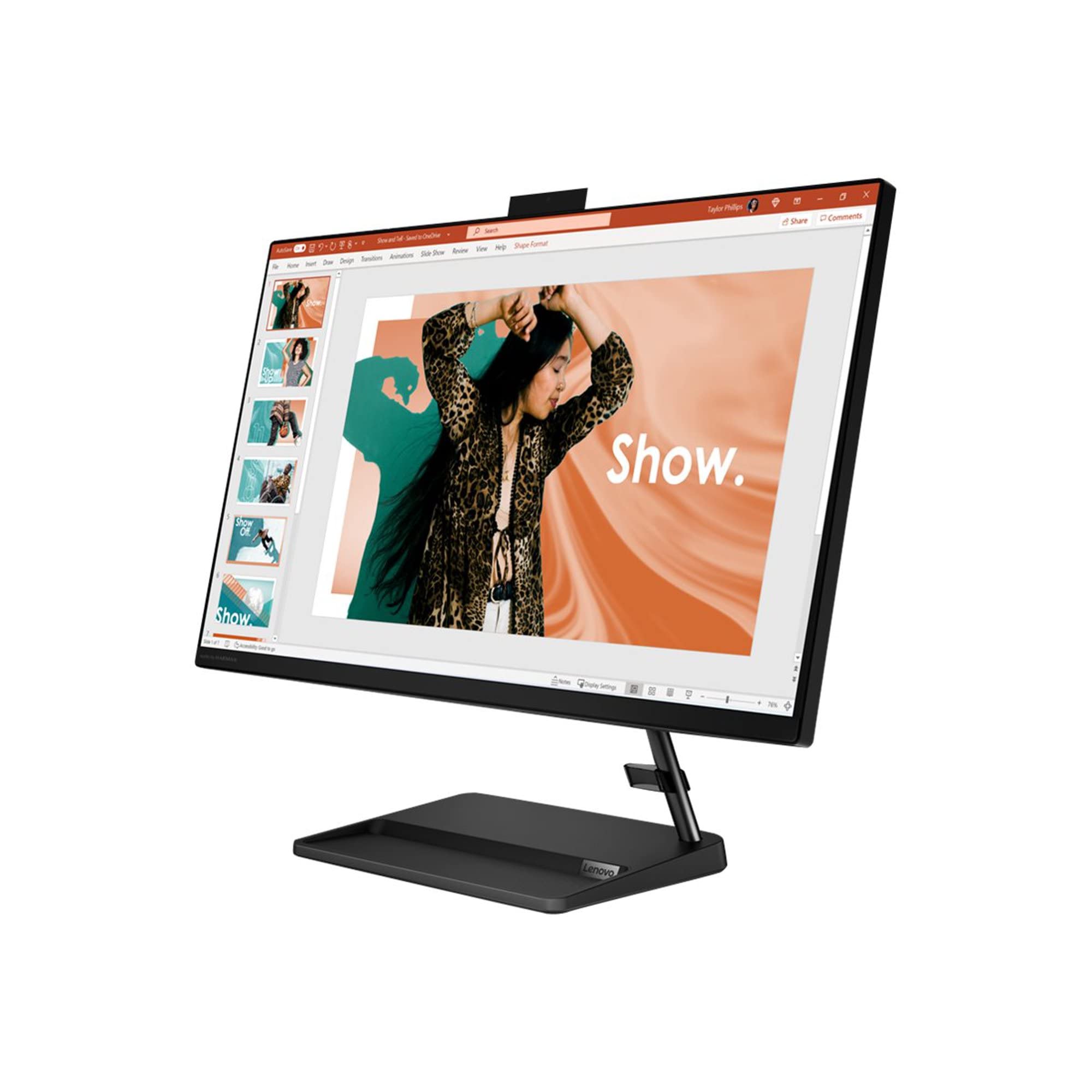 Lenovo Newest IdeaCenter 3 27 inch All-in-One Desktop, 27" 1920x1080 Touchscreen, 12th Intel i5-1240P 12-Core, Iris Xe Graphics, WiFi 6, (16GB DDR4, 1TB SSD, 1TB HDD), Win11 Pro