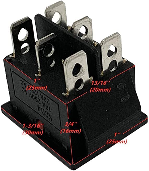 Start On Off Switch for Champion Firman Generator 46539 46565 100397 100423 76533 3500W 3800W