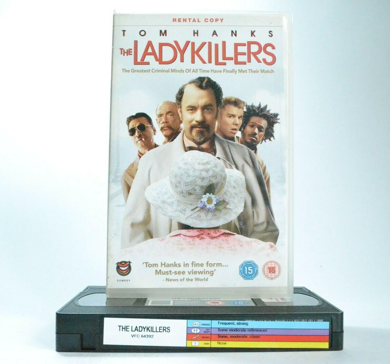 The Ladykillers (2004): An Coen Brothers Film - Black Comedy - Tom Hanks - VHS