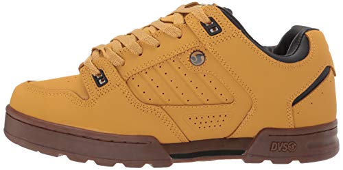 DVS Men's Militia Snow Boot, Chamois Black Nubuck, 10.5 Medium US