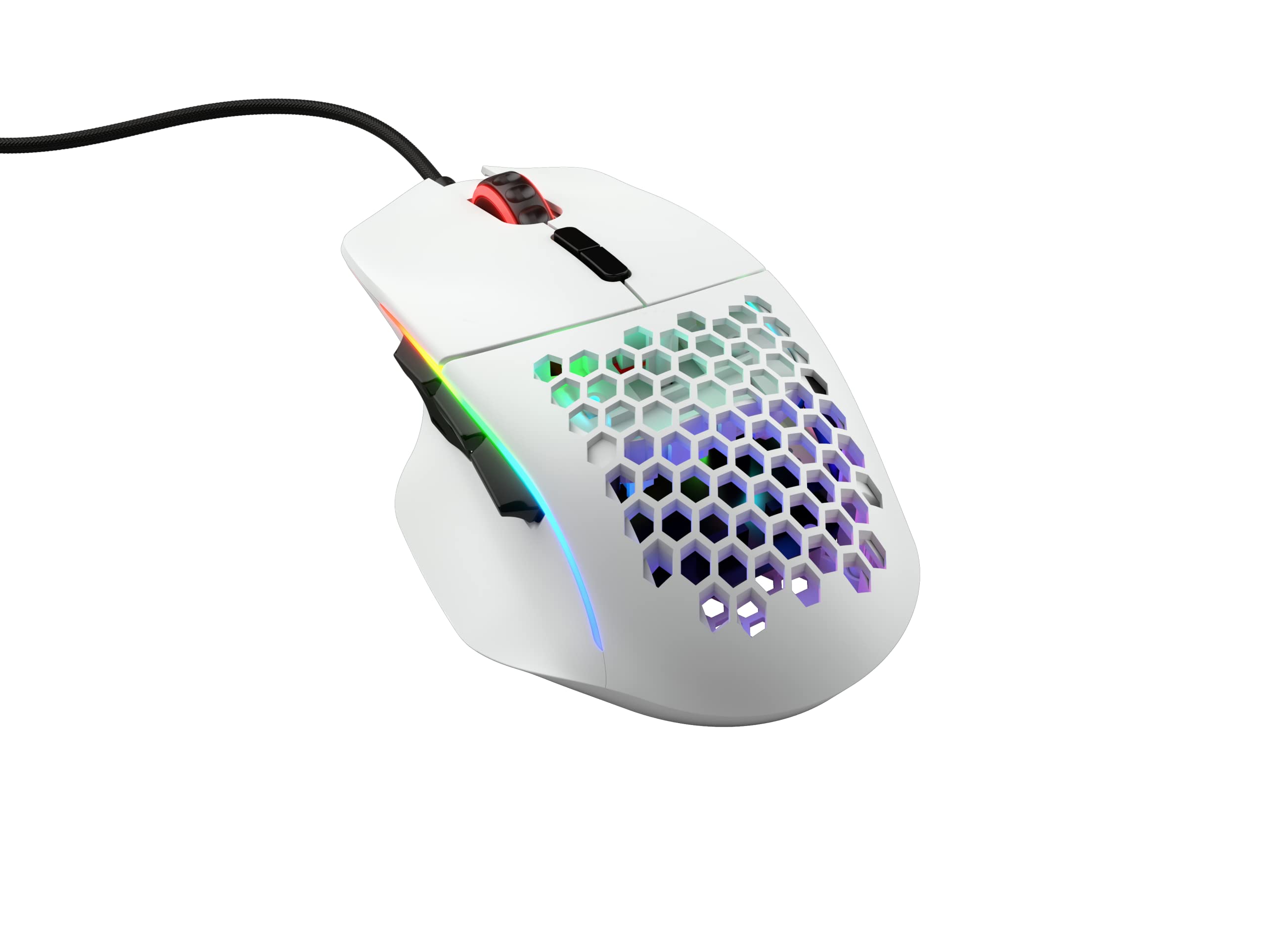 Glorious Model I Ergonomic Matte Black Gaming Mouse - 9 Programmable Buttons (Renewed)