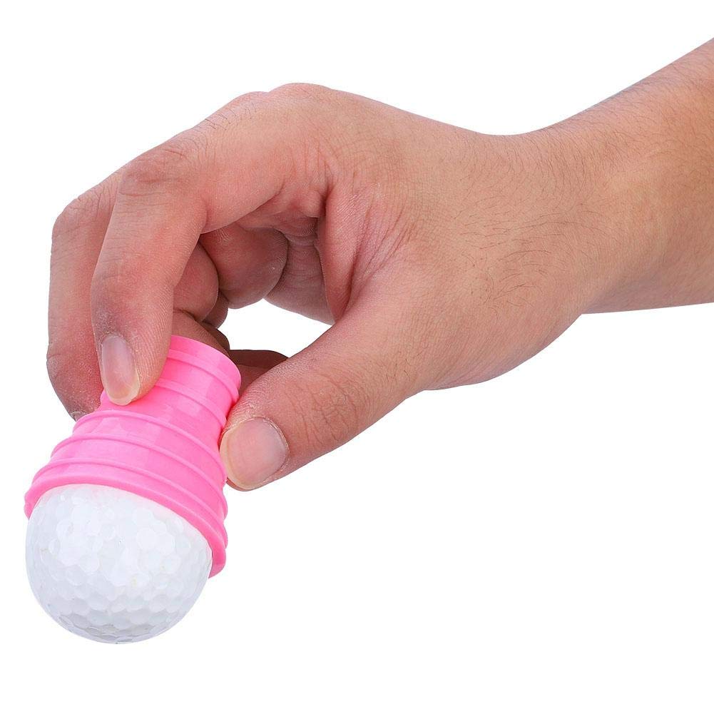 Dwawoo Golf Pick Up, Silicon Golf Ball Retriever Sucker Grabber Suction Cup Golfer Training Accessory