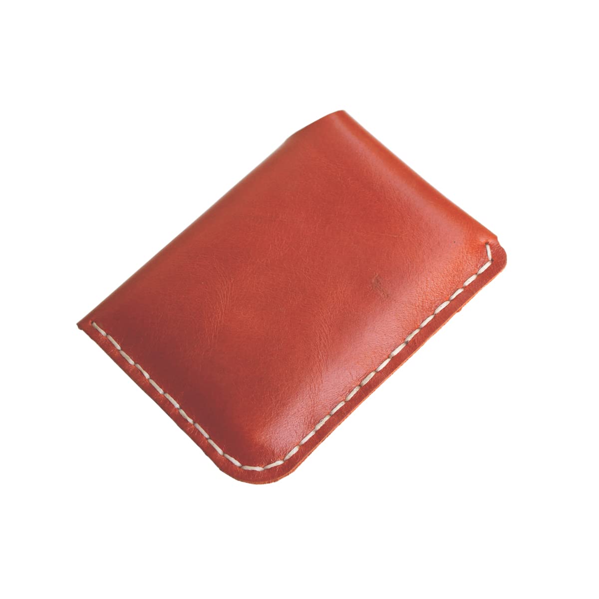 Handmade Minimalist leather Card Case Wallet Front Pocket Card Holder card pack organizationā¦