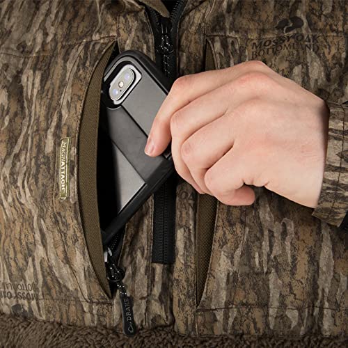 Drake Waterfowl MST Guardian Flex™ Sherpa Fleece Eqwader™ 1/4 Zip Mossy Oak Shadow Grass Habitat 2Xlarge