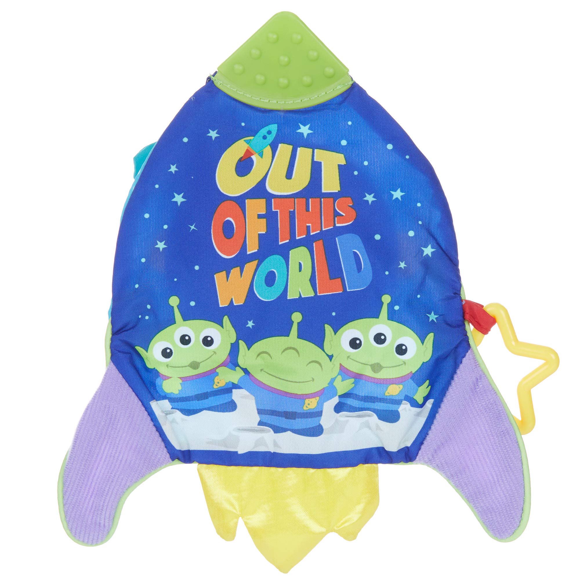 Disney Baby Pixar Toy Story Buzz Lightyear Activity Teether Blanket