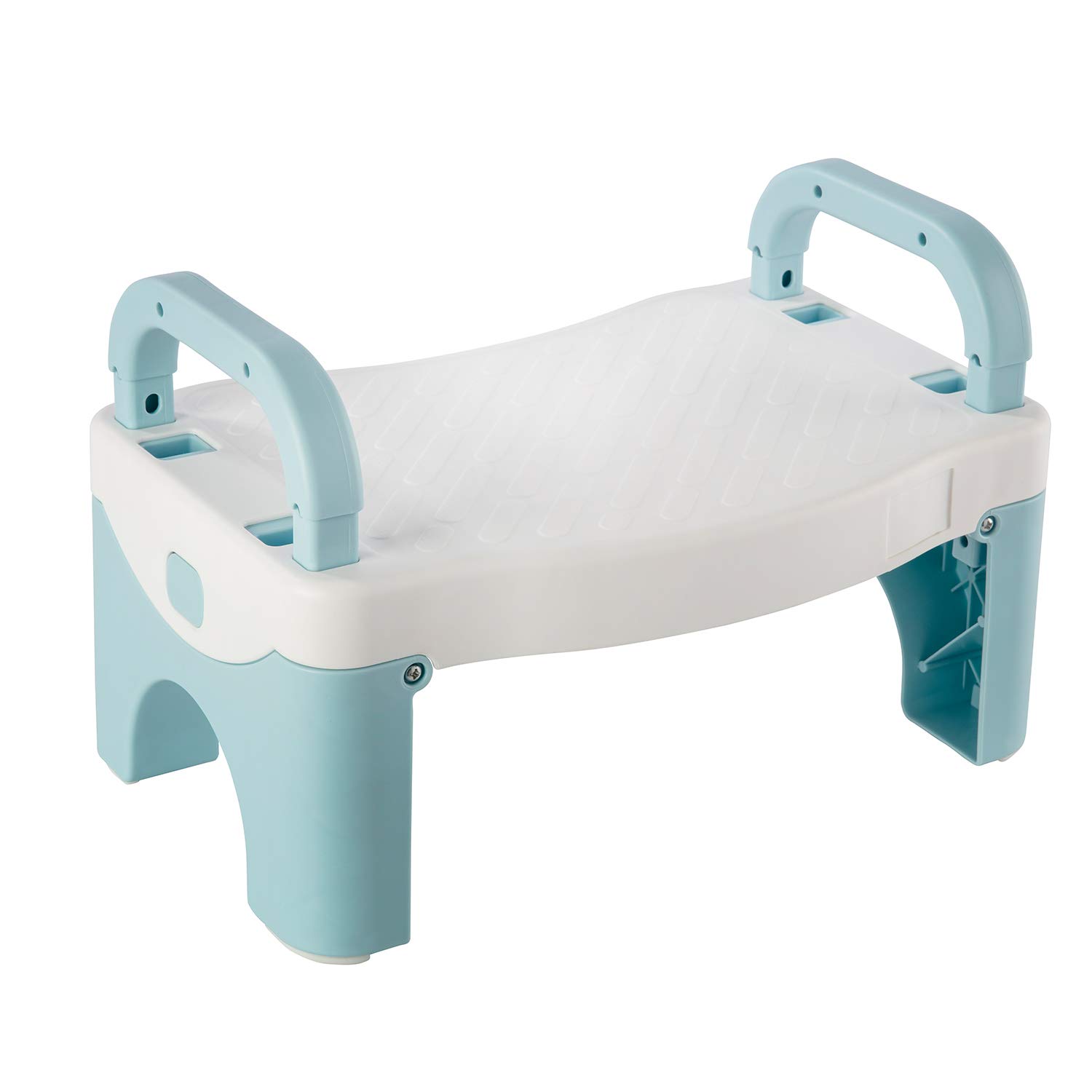 Foldable Step Stool for Kids Potty Training Baby Chair /L9" X W13.6" X H5" (Blue)