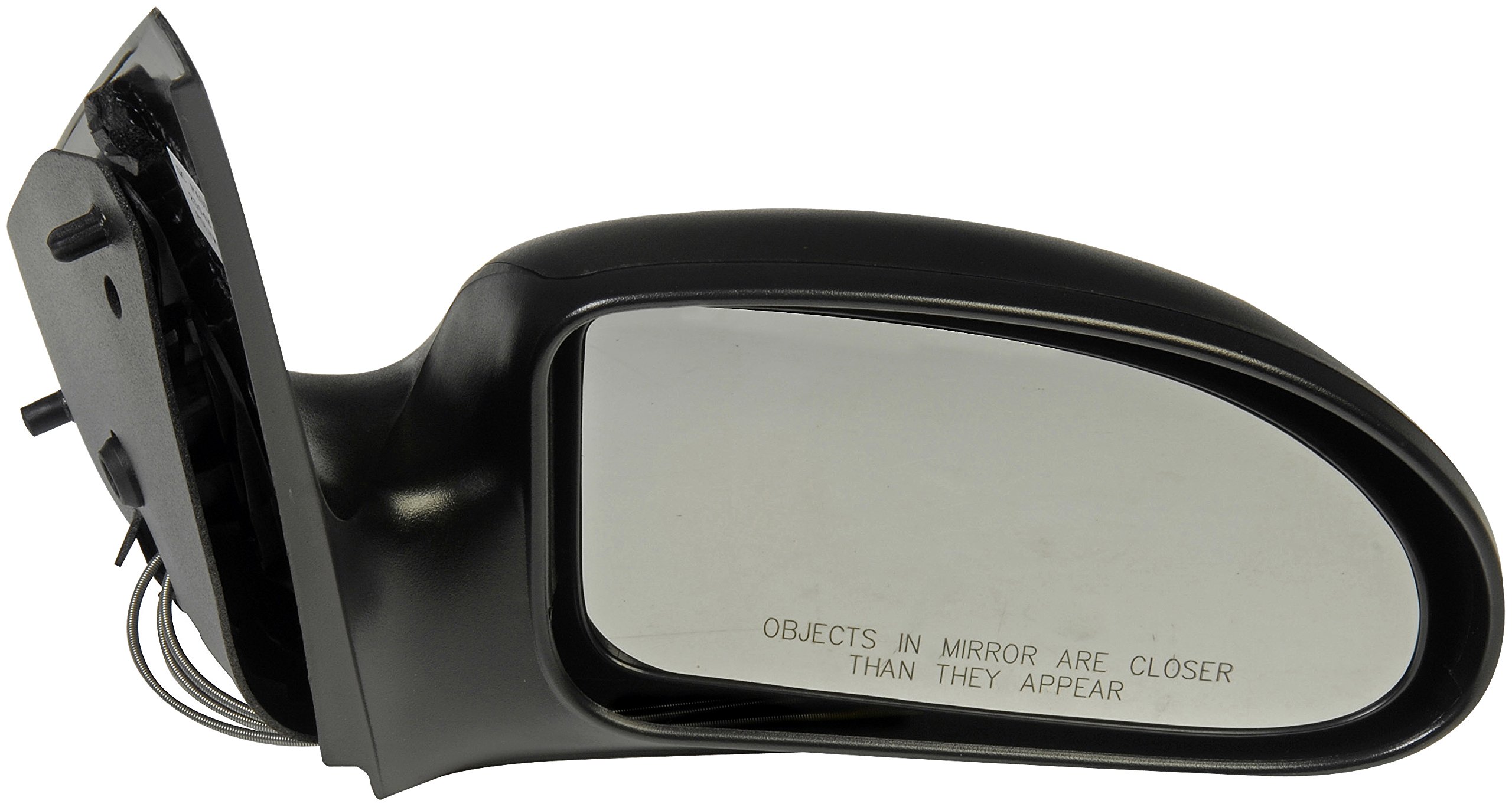 Dorman 955-1385 Passenger Side Manual Door Mirror Compatible with Select Ford Models, Black
