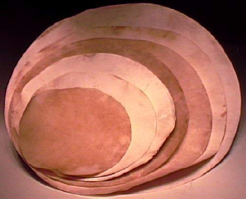 Doumbek Goat Skin Head, Hawkdancing Goatskin 10 In. Round From Pakistan