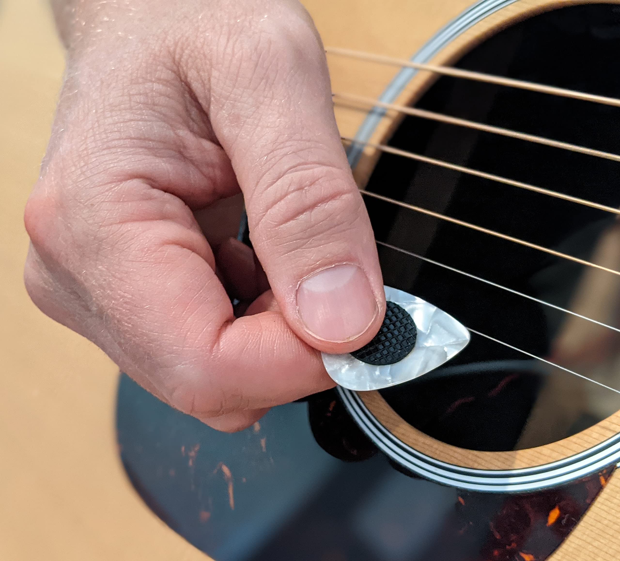 Epic Accessories 20-Pack Grips for Guitar Picks Stop Dropping your Guitar Picks while Playing Non-sticky Stays in your Hand Epic Accessories (comes with grips only)