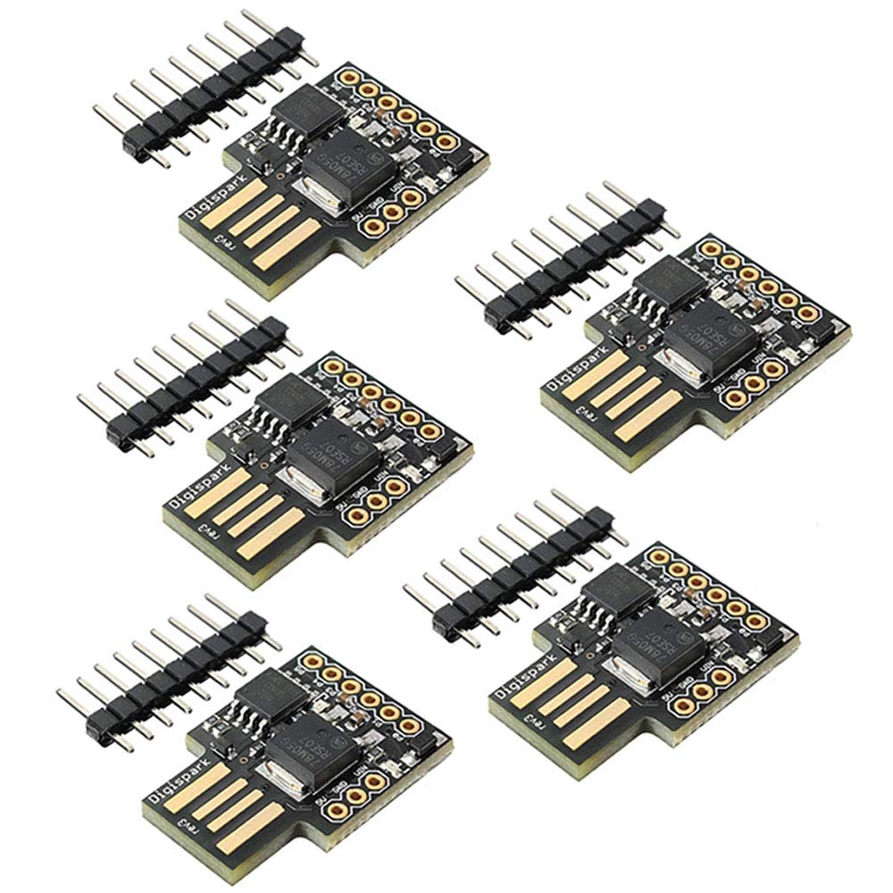 DollaTek 5PCS Digispark Kickstarter ATTINY85 Micro USB Development Board for Arduino