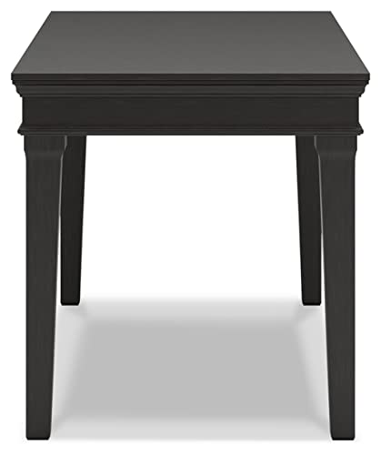 Signature Design by Ashley Beckincreek Retro Home Office Desk for Writing, Black
