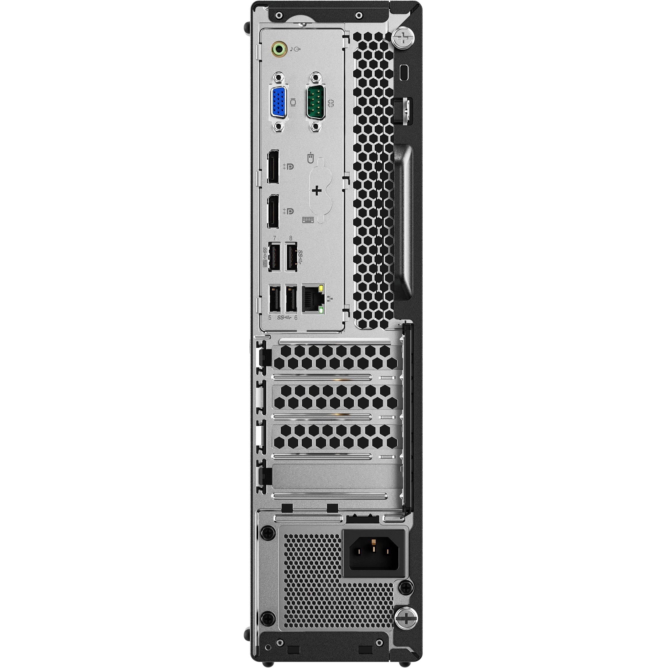 Lenovo ThinkCentre M720s Small Form Desktop, i3 8100 3.6Ghz, 8GB DDR4, 512GB SSD, USB Type C, Windows 10 Pro (Mouse and Keyboard Included)