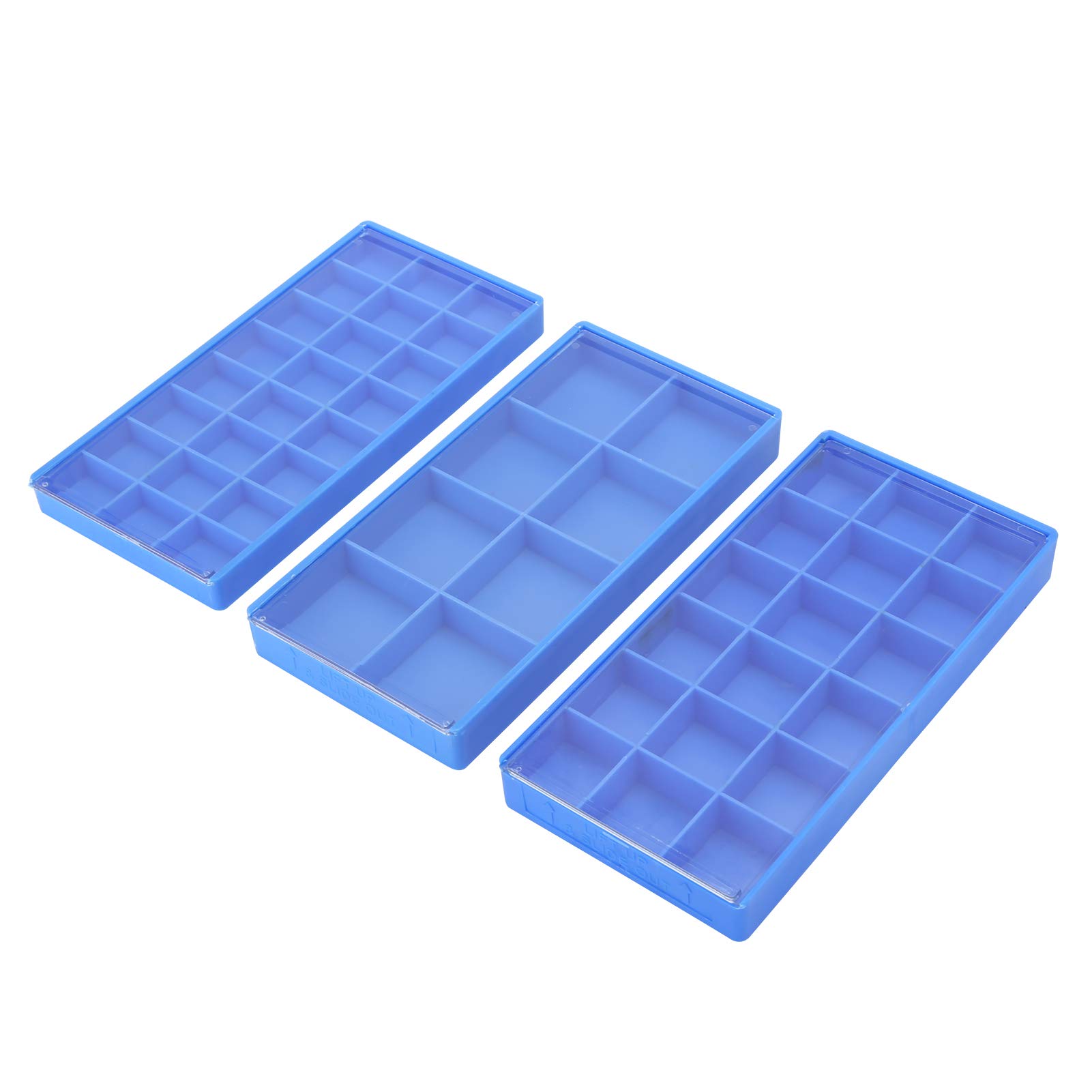 Multi - Compartment Plastic Storage Box Organizer for Parts, Beads, and Earrings Organization Solution Accessory Container