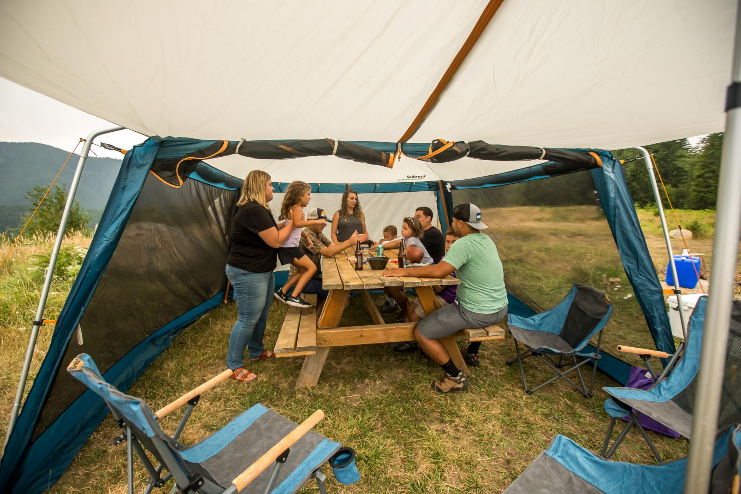 Eureka! Northern Breeze Camping Screen House and Shelter, 10 Feet
