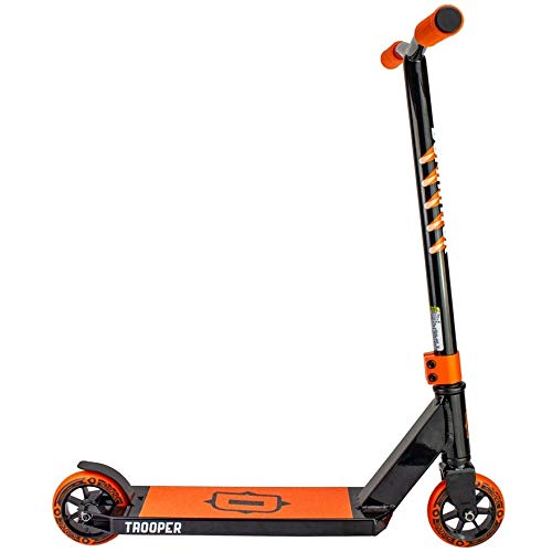 Dominator Trooper Complete Pro Stunt Scooter (Black/Orange)
