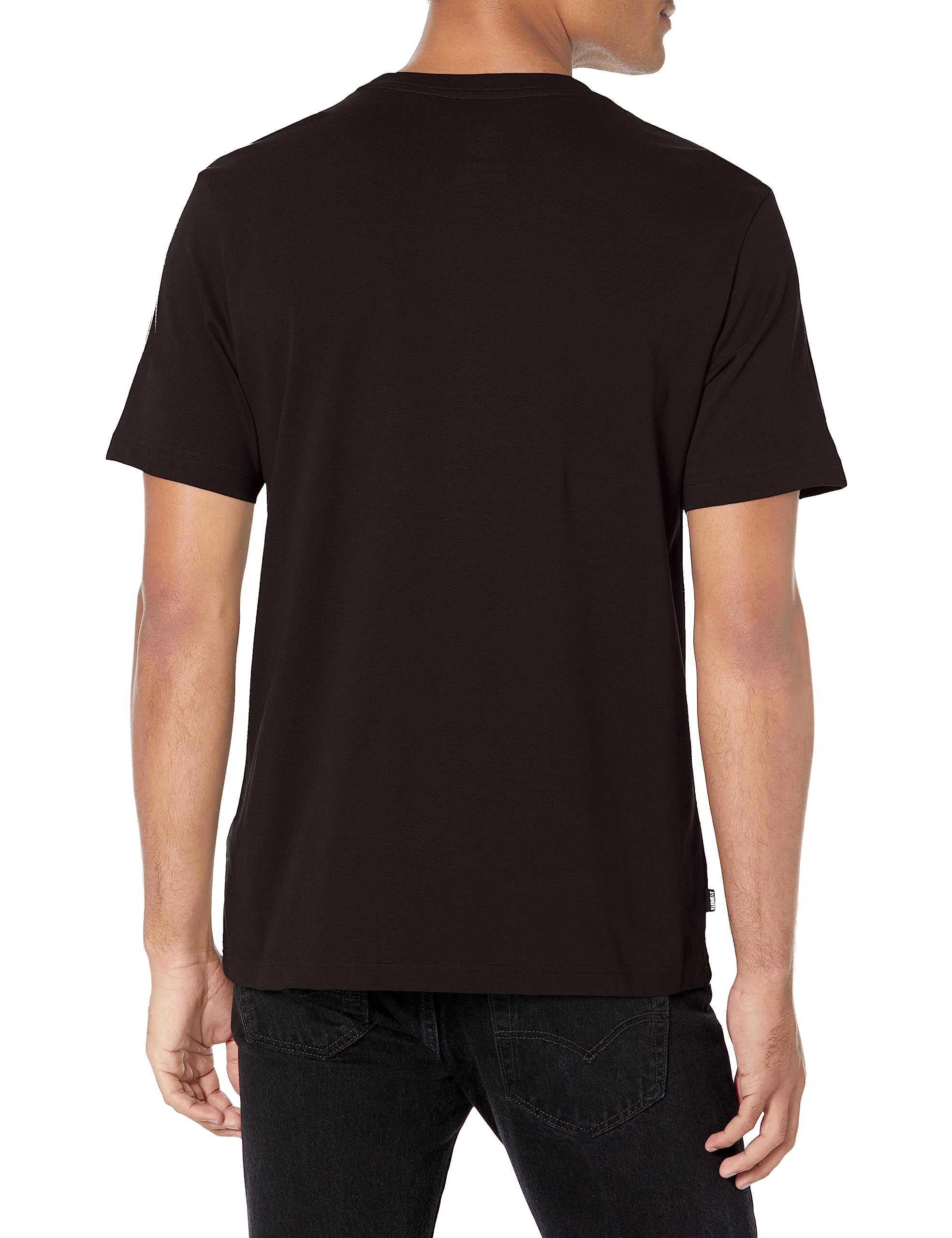 Element Men's Vertical Short Sleeve Tee Shirt, Flint Black